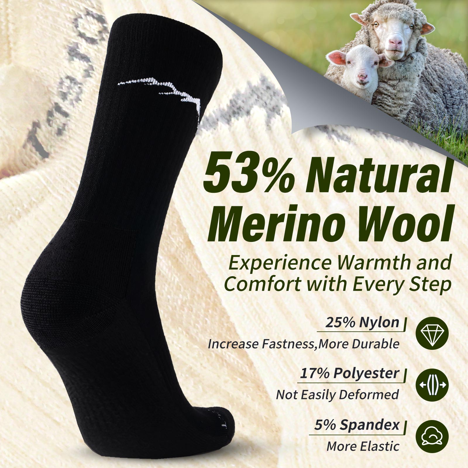 Merino wool socks for women store